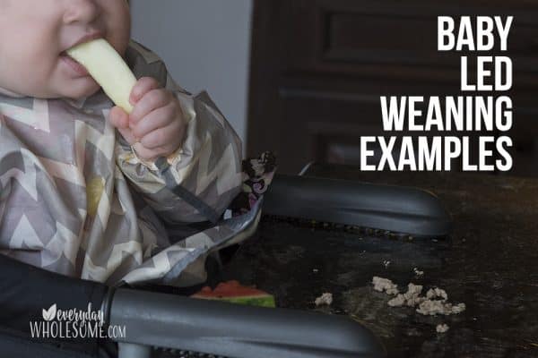 Baby Led Weaning First Foods & Recipes | BLW Examples – Everyday Wholesome