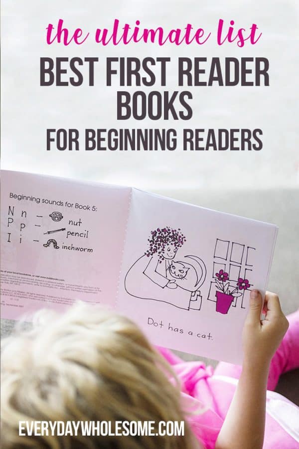 Best First Readers Books for 4 & 5 year olds learning to read in Preschool, Kindergarten ...