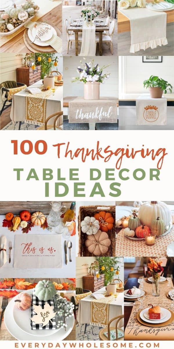 100 Best Thanksgiving Fall Table Centerpiece & Decorations – Everyday ...