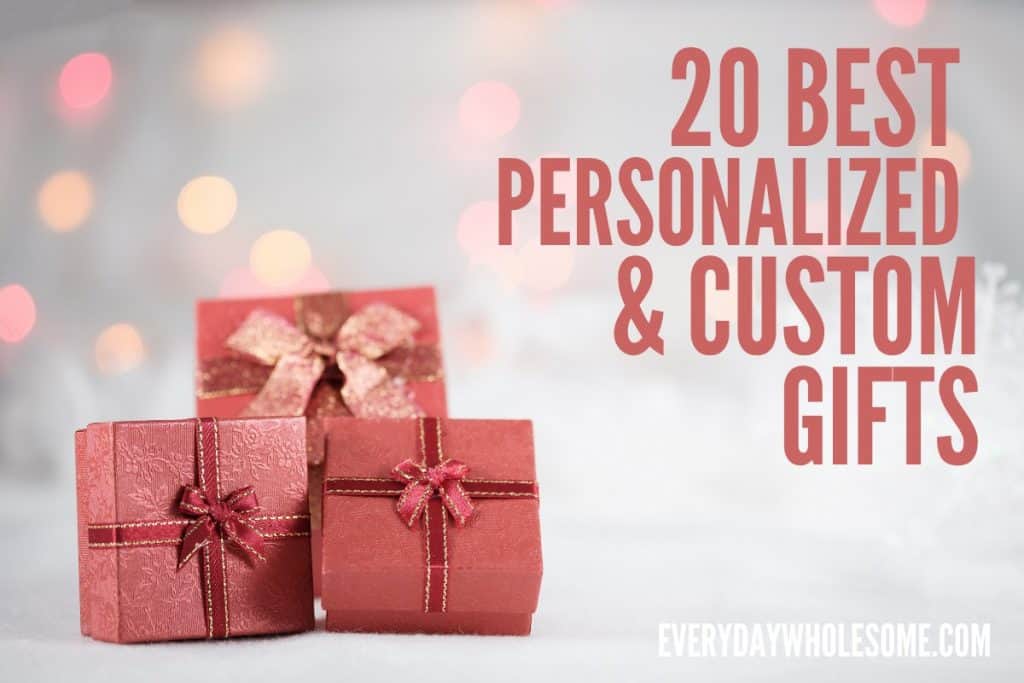 20 Best Personalized Gifts for 2020 – Everyday Wholesome