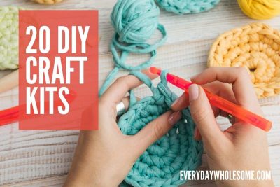20 DIY Craft Kits for Kids & Adults | Gift Guide – Everyday Wholesome