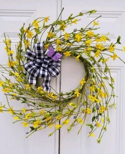 65 Yellow Spring and Summer Wreaths – Everyday Wholesome