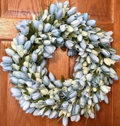 50 Blue Wreaths for Christmas, Winter, Holiday Home Decor – Everyday ...