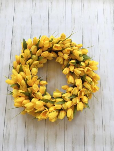 65 Yellow Spring and Summer Wreaths – Everyday Wholesome