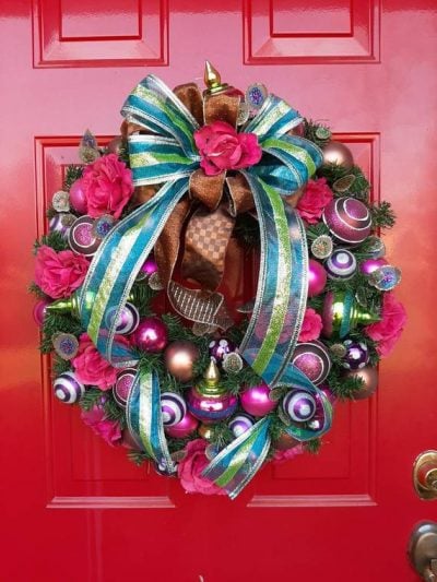 75 Colorful Christmas Holiday Wreaths – Everyday Wholesome