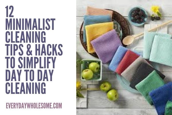 12 Minimalist Cleaning Tips & Routine | My Favorite Cleaning Tools ...