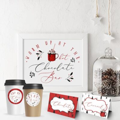 46 Ideas to Create Your Own Hot Cocoa Bar – Everyday Wholesome