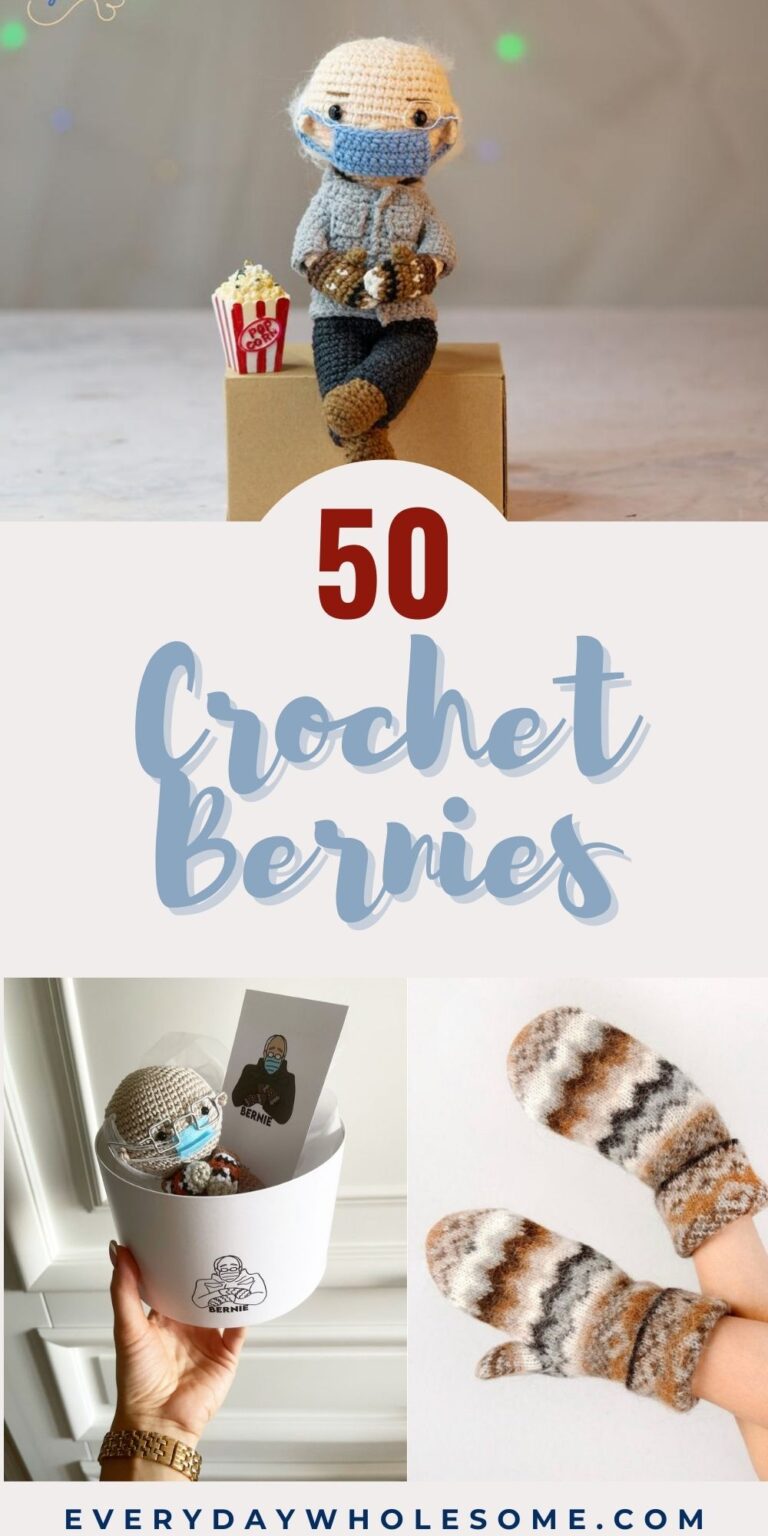50+ Crochet Bernie’s | Bernie Sanders Mittens & Plush Dolls & Gifts ...