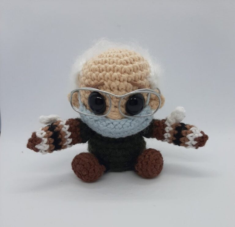 50+ Crochet Bernie’s | Bernie Sanders Mittens & Plush Dolls & Gifts ...