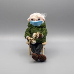 50+ Crochet Bernie’s | Bernie Sanders Mittens & Plush Dolls & Gifts ...