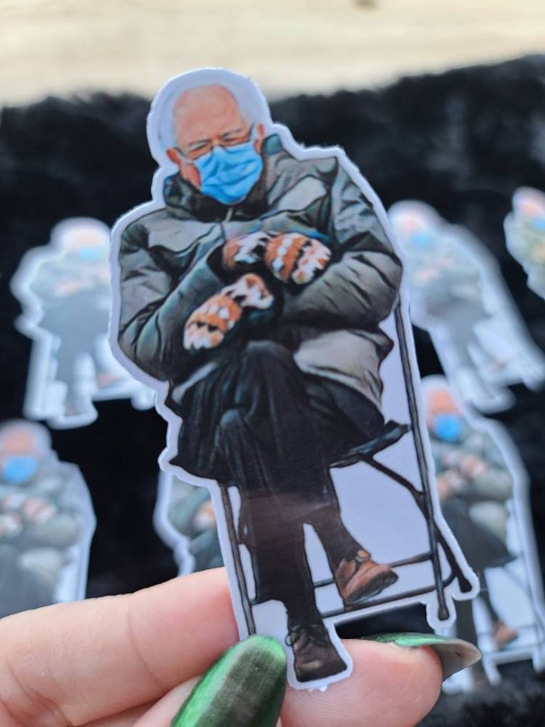 Everyday Wholesome | 50+ Crochet Bernie's | Bernie Sanders Mittens ...