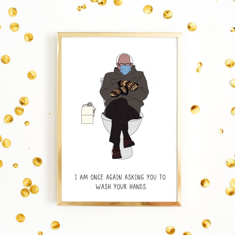 Everyday Wholesome | 50+ Crochet Bernie's | Bernie Sanders Mittens ...