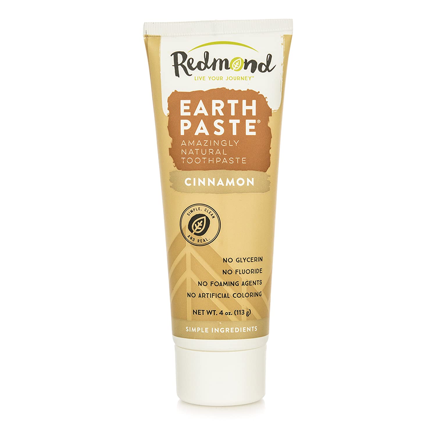 Redmond Earthpaste Amazingly Natural Toothpaste, Cinnamon – Everyday ...