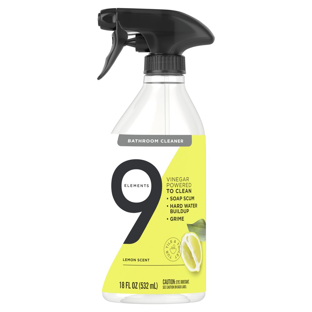 9 Elements All Purpose Cleaner, Lemon Multi Surface Cleaning Vinegar ...