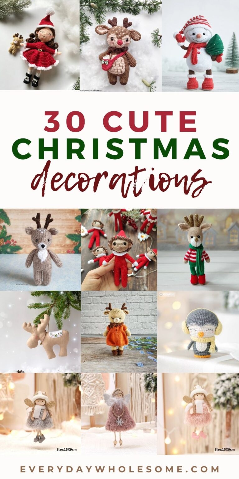 30+ Cute Christmas Decorations – Everyday Wholesome