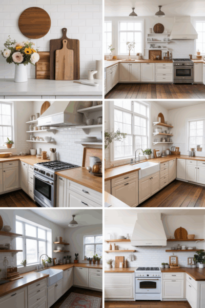 50+ Farmhouse Kitchen Counter Decor Ideas to Style Your Kitchen Like a ...