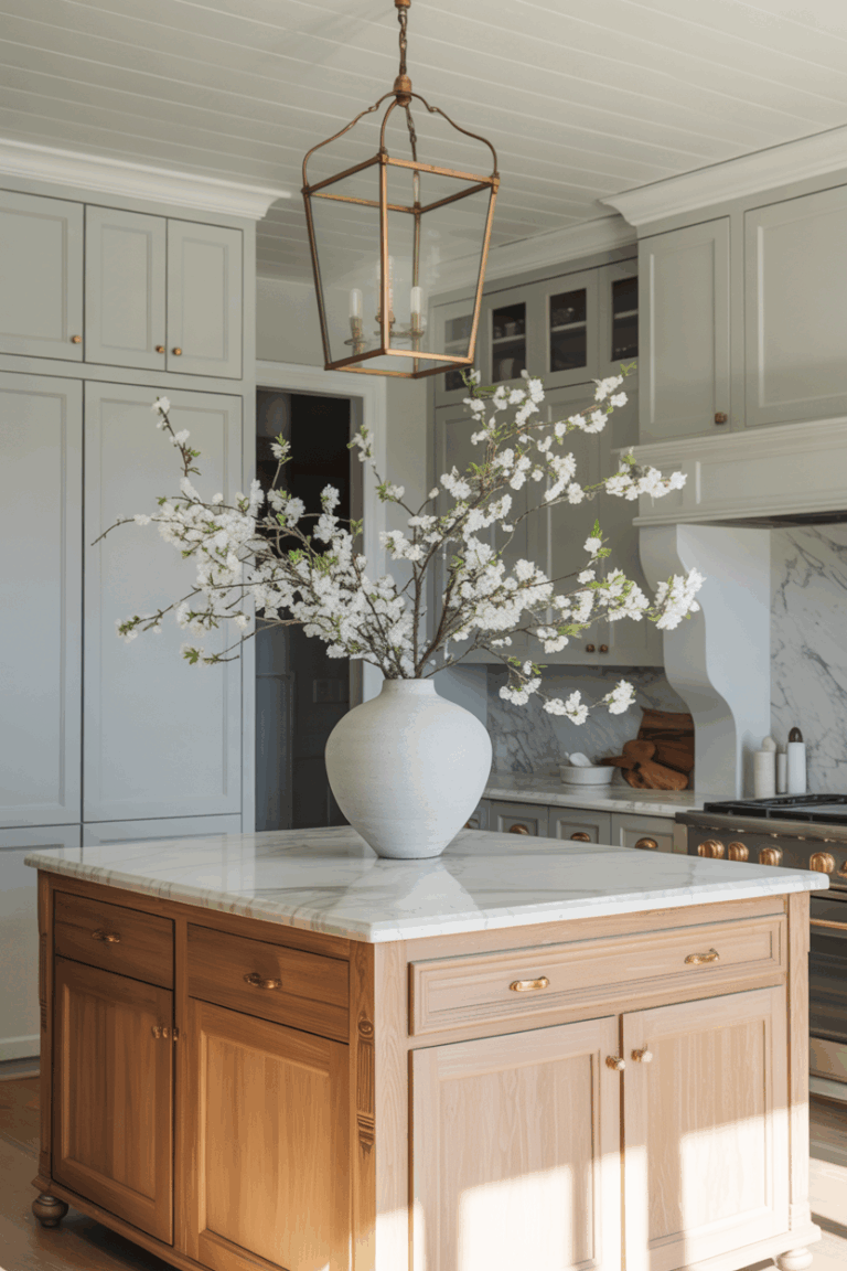 50+ Farmhouse Kitchen Counter Decor Ideas to Style Your Kitchen Like a ...