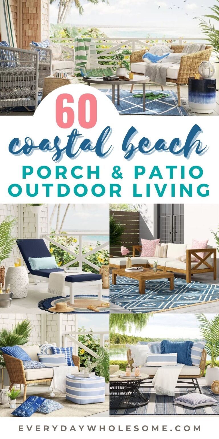 60 Coastal Outdoor Living Decor Ideas – Patio & Porch Decor – Everyday ...