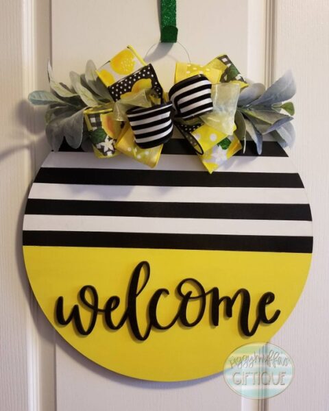 47 Neutral & Yellow Summer Door Hangers – Everyday Wholesome