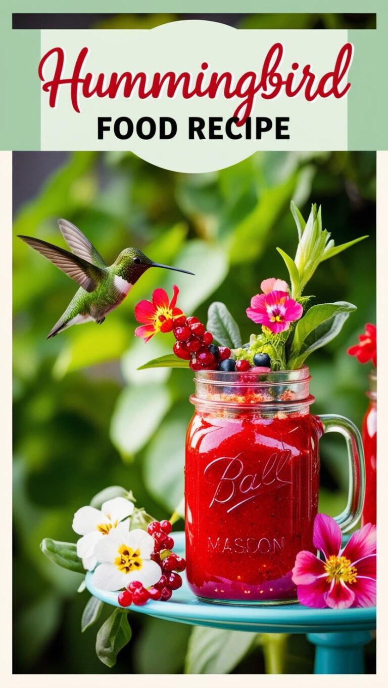 The Best Homemade Hummingbird Food Recipes to Attract More Birds to ...