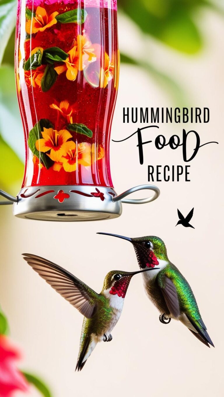 The Best Homemade Hummingbird Food Recipes to Attract More Birds to ...