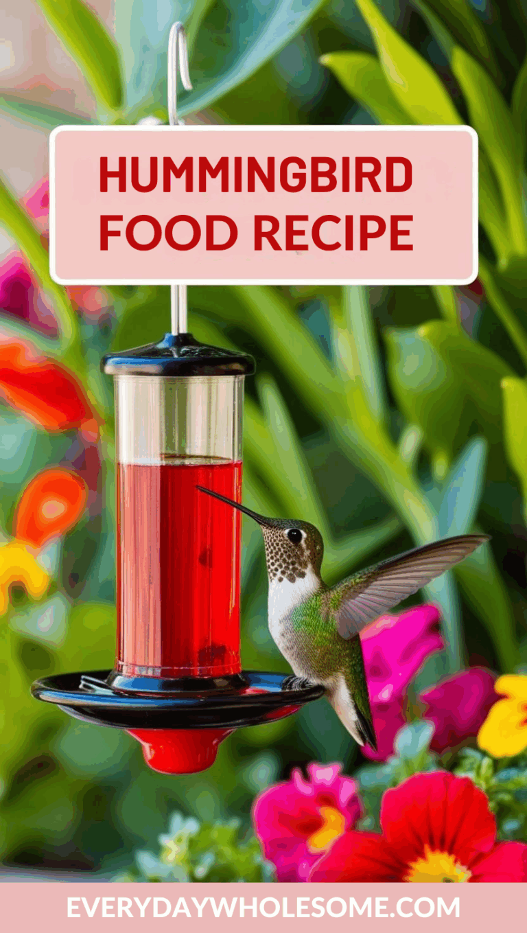 The Best Homemade Hummingbird Food Recipes to Attract More Birds to ...
