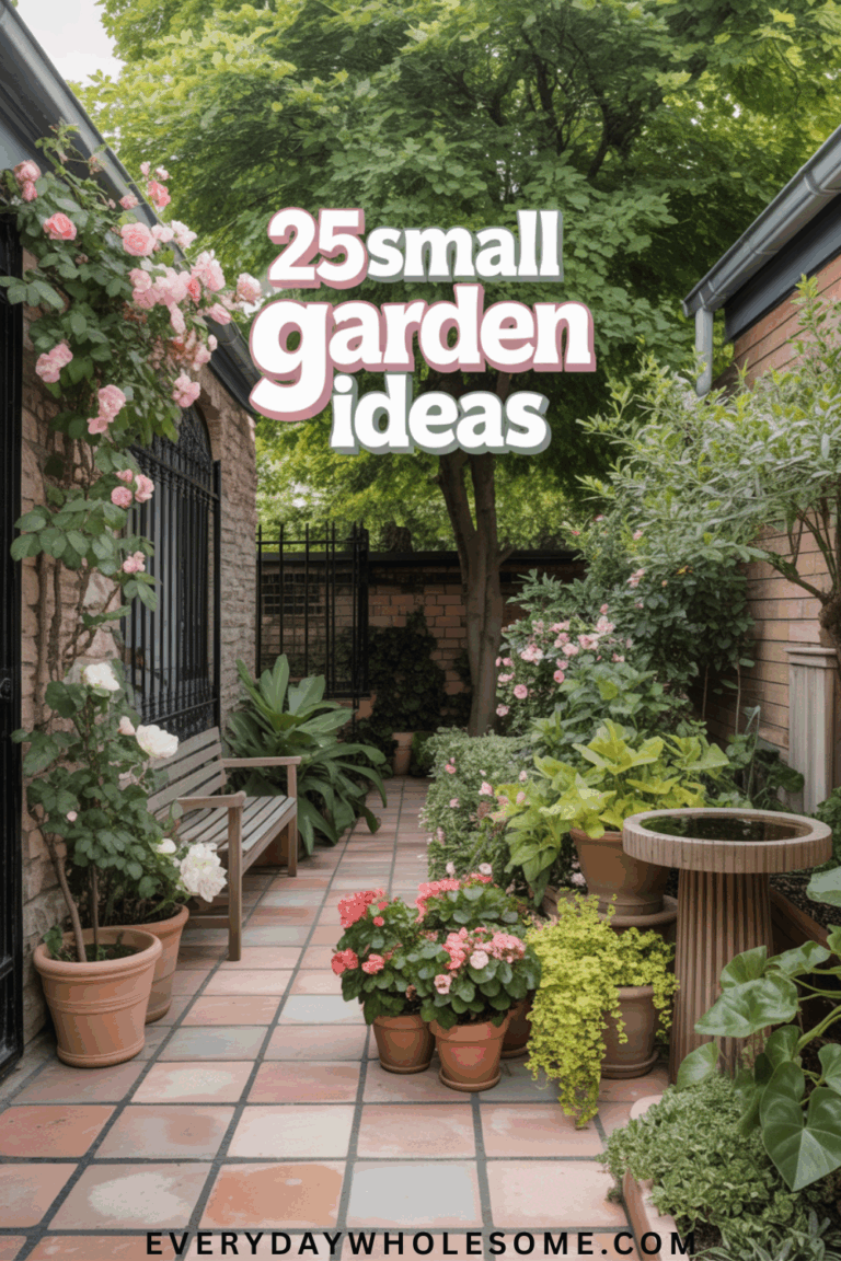 25 Creative Small Garden Design Ideas to Transform Your Space ...