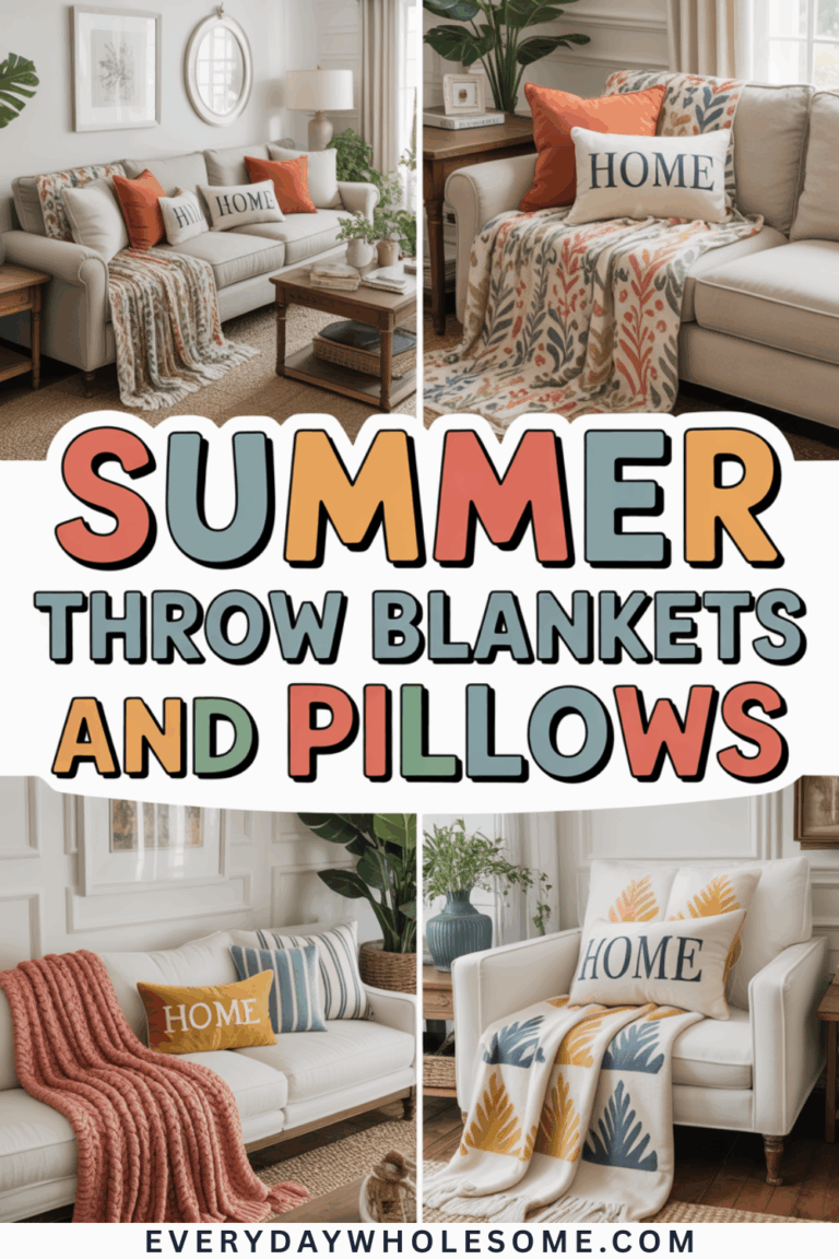 15 Trendy Summer Throw Blankets and Pillows for Your Home – Everyday ...