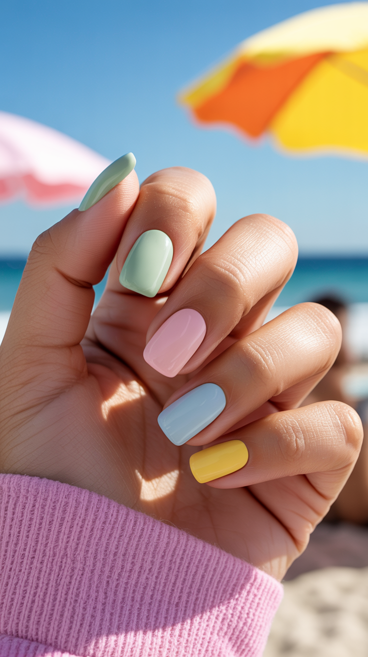 20 Pastel Summer Nails Ideas & How to Get the Look – Everyday Wholesome