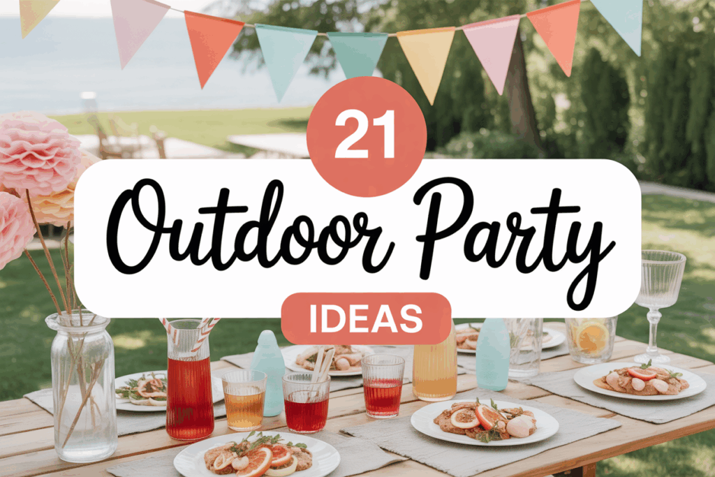 21 Creative Outdoor Party Ideas You’ll Love – Everyday Wholesome
