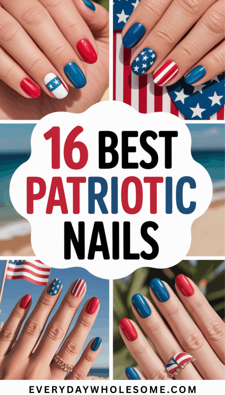 16 Best Patriotic Nails & Nail Ideas to Rock This 4th of July ...