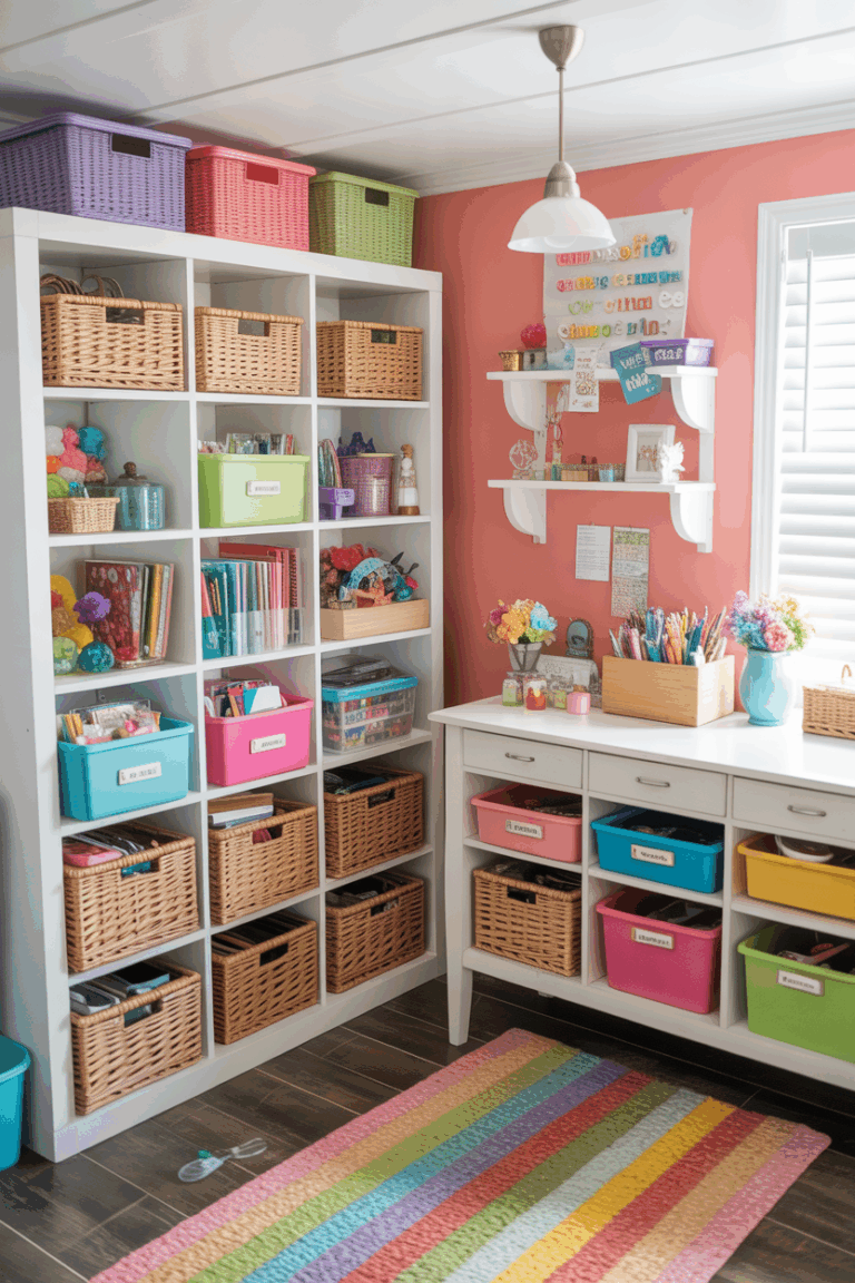 30 Creative Craft Room Organization Ideas to Maximize Your Space ...