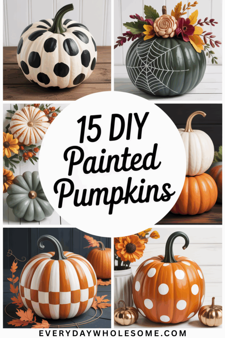 15 DIY Painted Pumpkin Ideas for Creative Fall Decor – Everyday Wholesome