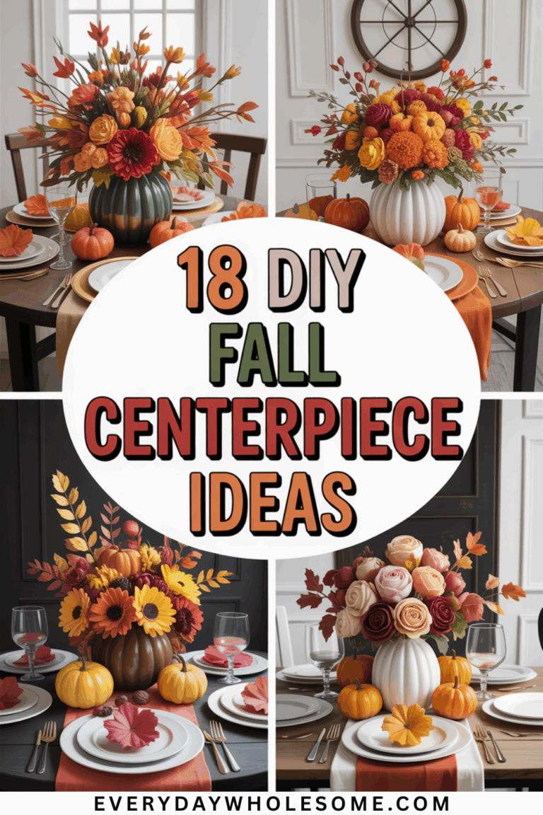 18 Stunning DIY Fall Centerpiece Ideas to Elevate Your Decor – Everyday ...