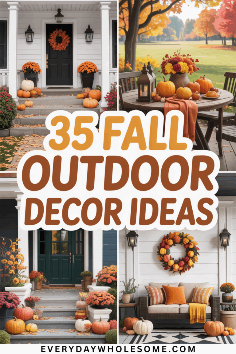 35 Stunning Fall Outdoor Decor Ideas to Transform Your Space – Everyday ...