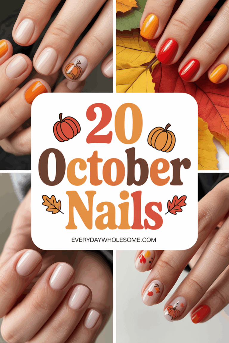 Everyday Wholesome | 20 October Nails Ideas for Trendy and Elegant ...