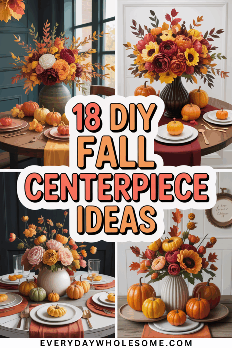 18 Stunning DIY Fall Centerpiece Ideas to Elevate Your Decor – Everyday ...