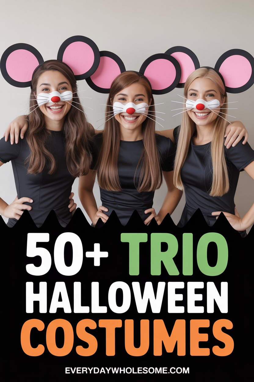 50+ Trio Halloween Costumes for Friends, Families & Groups (2025 ...