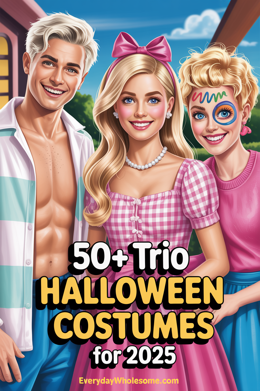 50+ Trio Halloween Costumes for Friends, Families & Groups (2025 ...