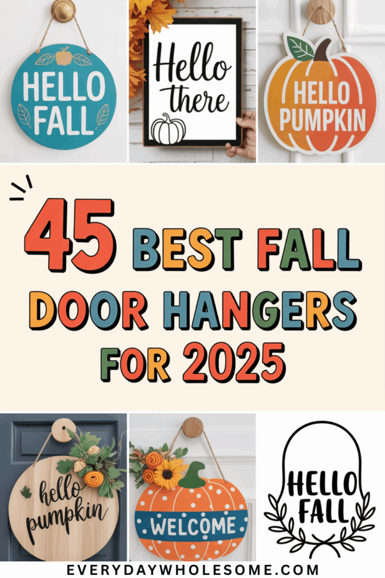 45 Best Fall Door Hangers for 2025 – Everyday Wholesome
