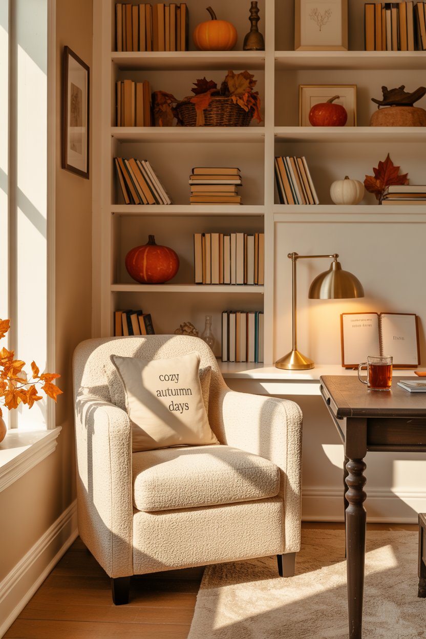 21 Cozy Fall Home Office Decor Ideas to Enhance Productivity and Warmth ...