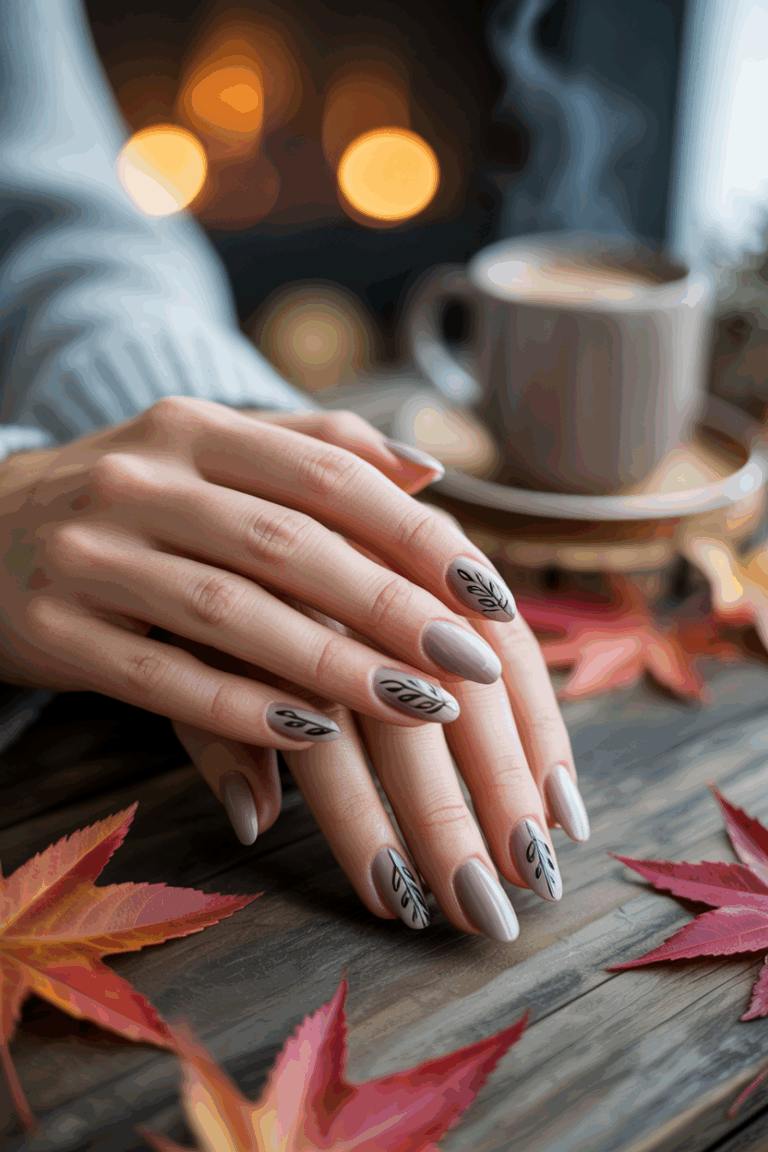 19 Stunning Neutral Fall Nail Designs to Try This Season – Everyday ...