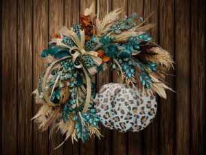 14 Gorgeous Teal Fall Wreaths for a Stylish Autumn Door – Everyday ...