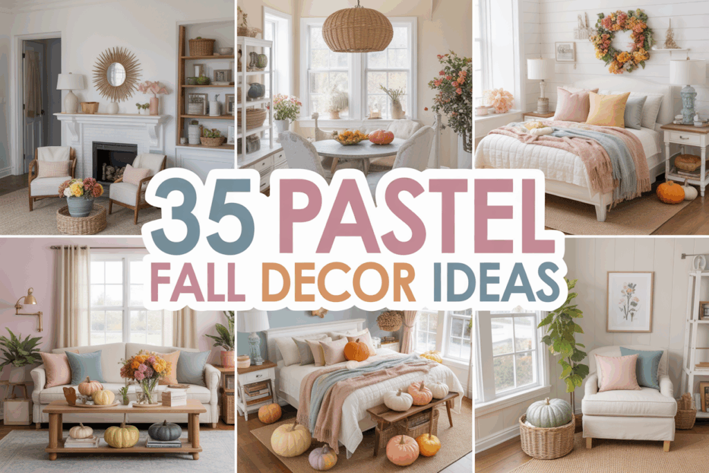 How to Decorate for Autumn with Pastels: 50 Ways to Decorate for Fall ...