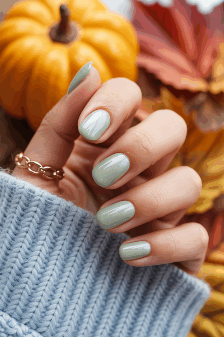 15 Green Fall Nails Perfect for Seasonal Style and Elegance – Everyday ...