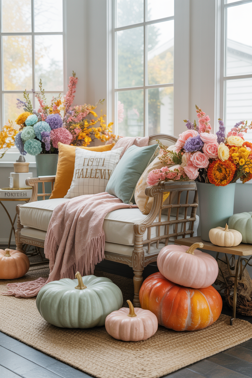 How to Decorate for Autumn with Pastels: 50 Ways to Decorate for Fall ...
