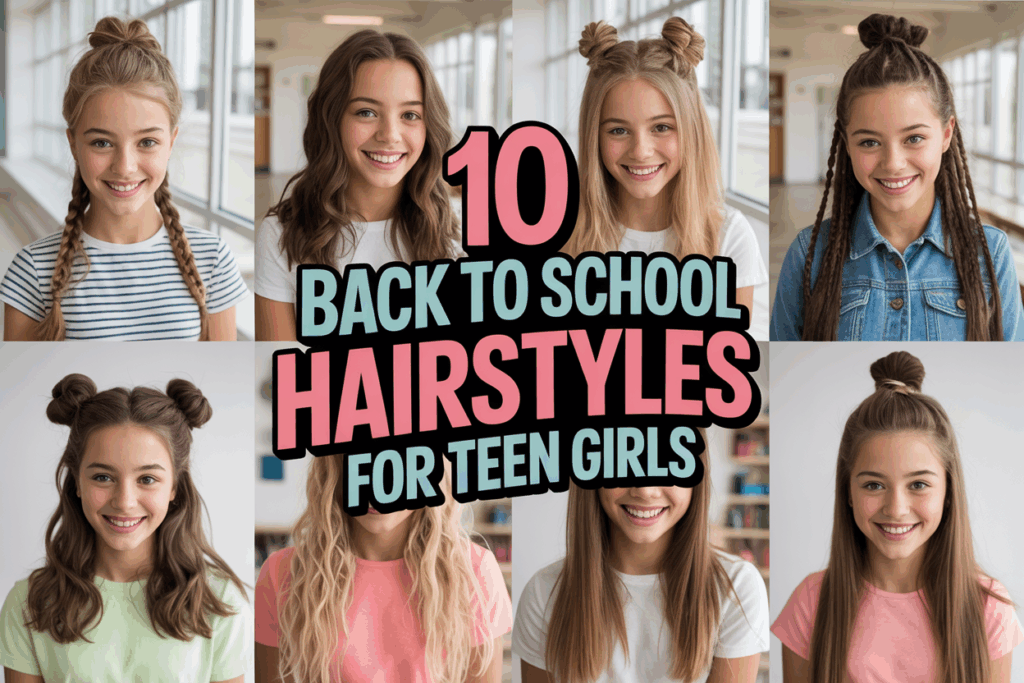 10 Back to School Hairstyles for Teen Girls to Try This Year – Everyday ...
