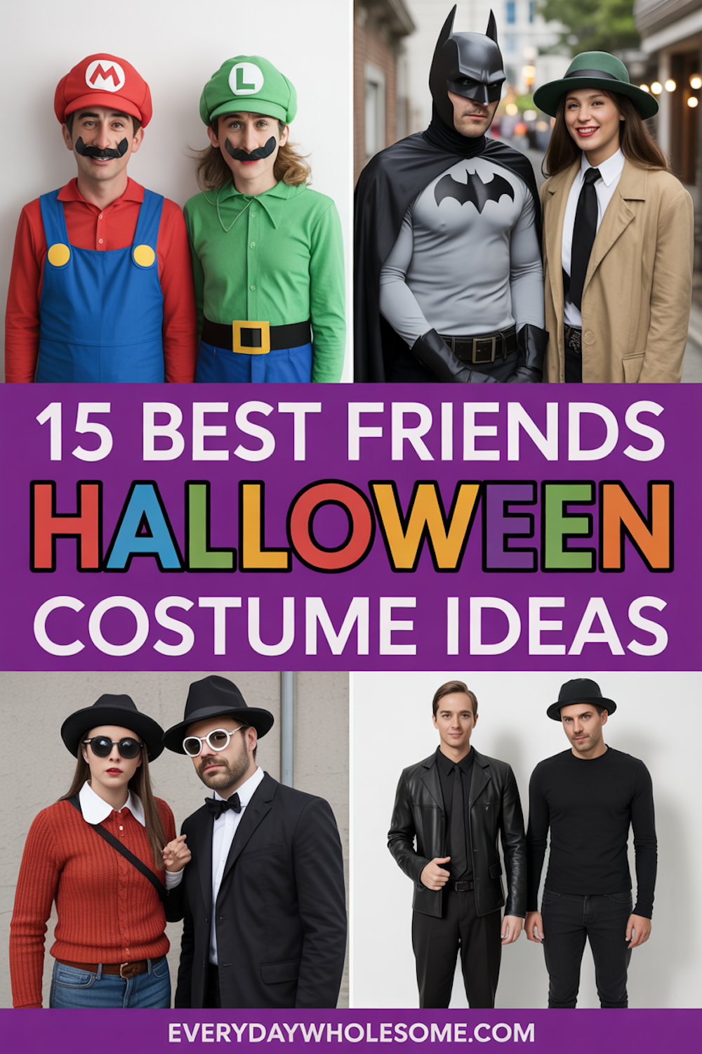 15 Best Friends Halloween Costumes for Creative Group Ideas and Last ...