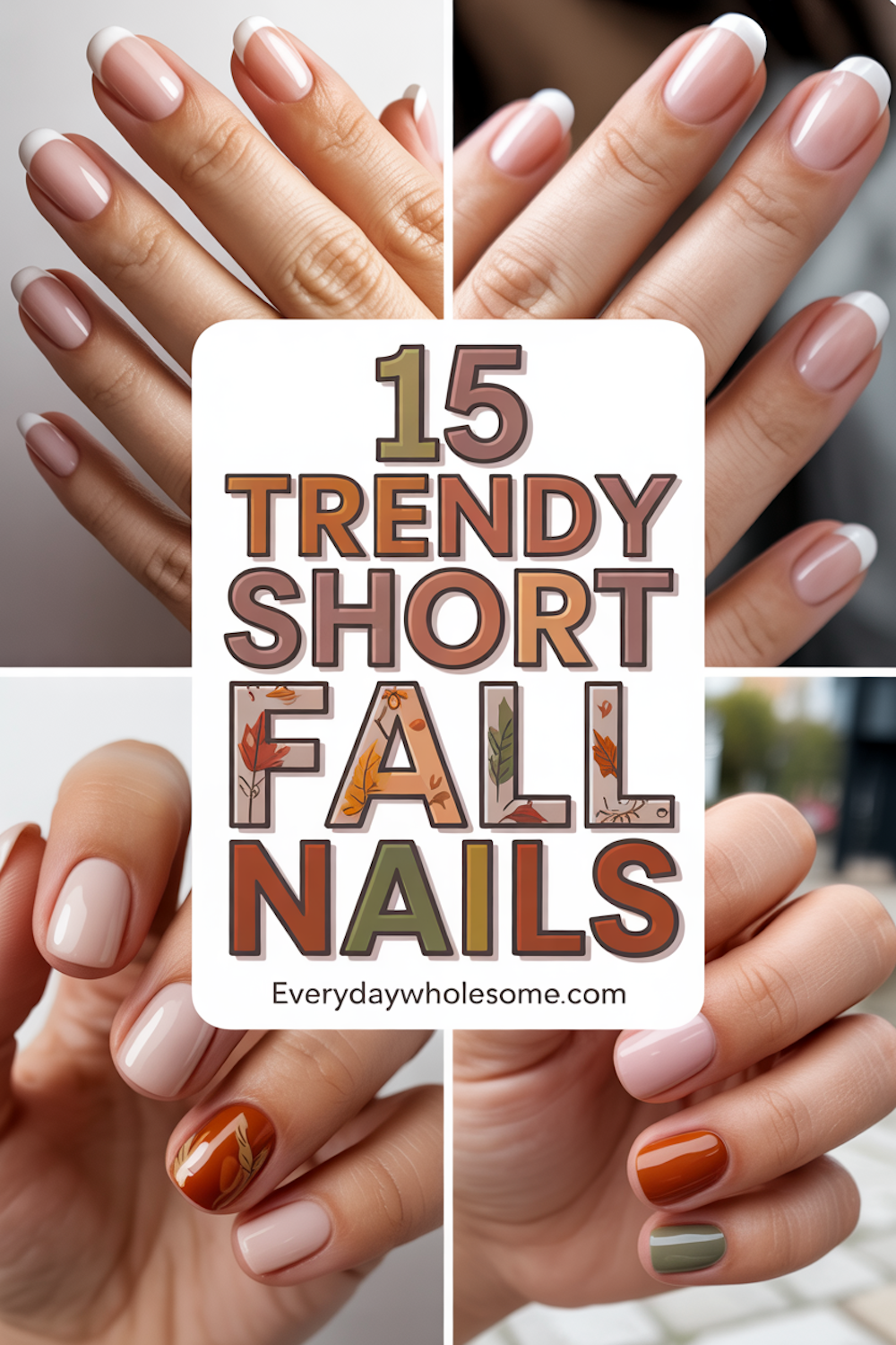 15 Trendy Short Fall Nails To Elevate Your Seasonal Style – Everyday ...