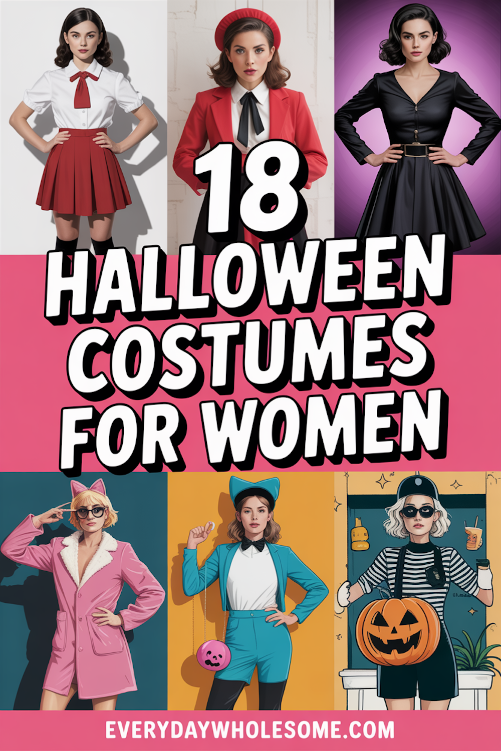 Everyday Wholesome | 18 Halloween Costumes for Women Solo That Stand ...